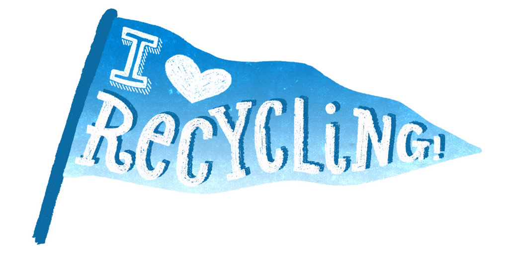 Eco/Recycling Graphics For Social Media